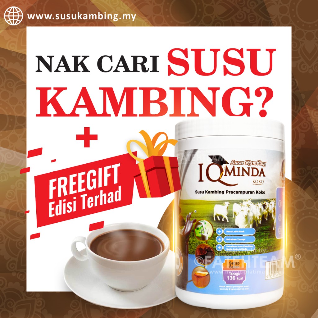 Susu Kambing IQ MINDA Koko | Shopee Malaysia