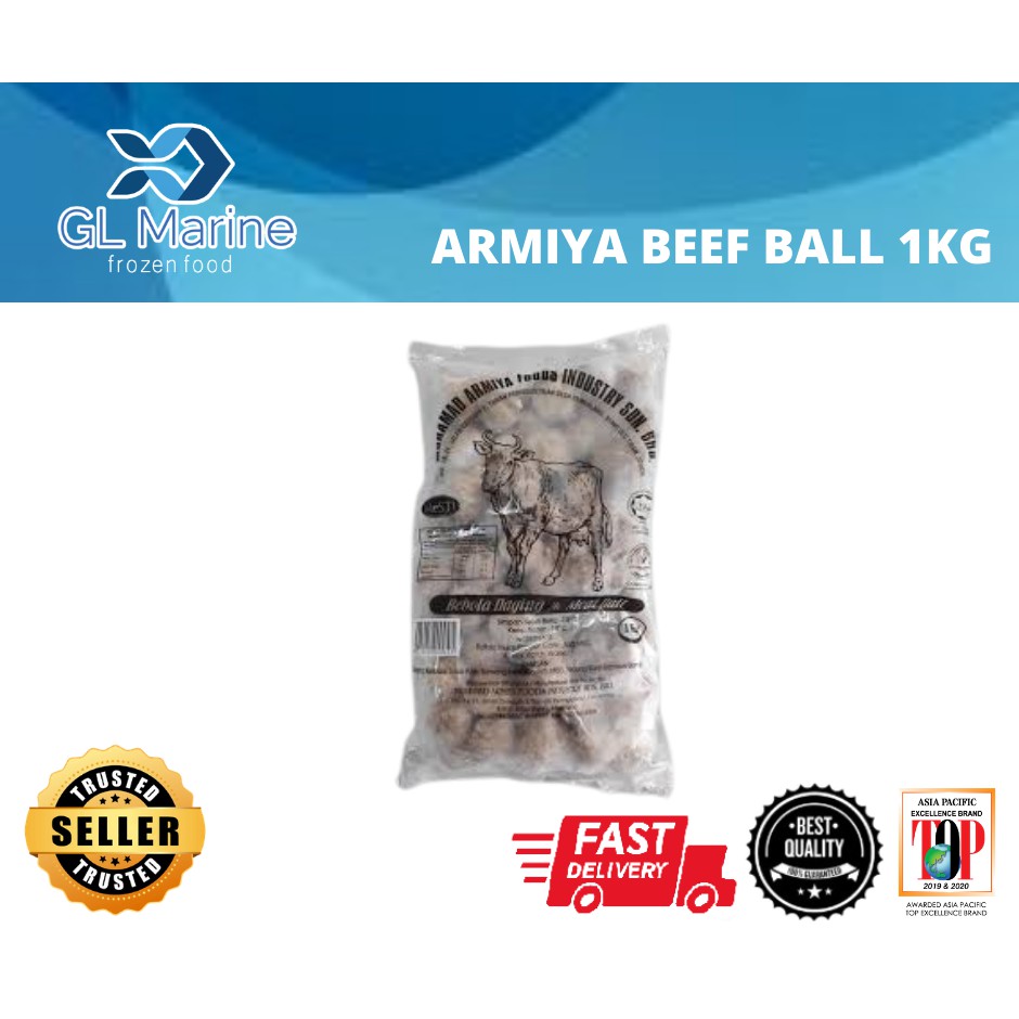 [KLANG VALLEY ONLY] ARMIYA BEEF BALL (1KG) | Shopee Malaysia