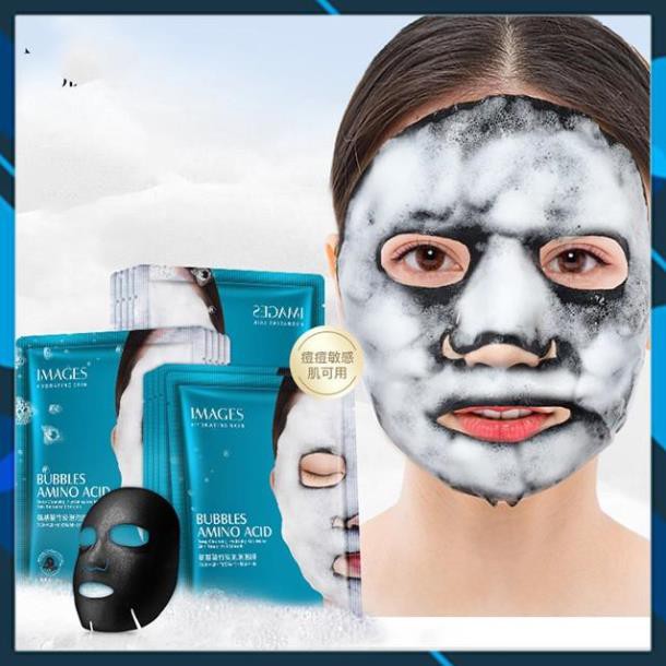 Images Bamboo Charcoal Foaming Mask for Moisturizing and Oil Control ...