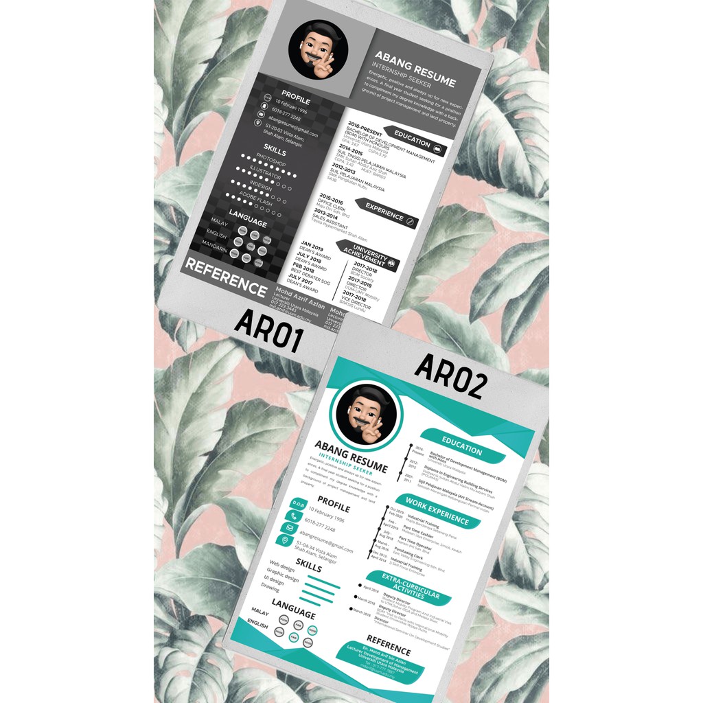 INFOGRAFIK RESUME MURAH | Shopee Malaysia