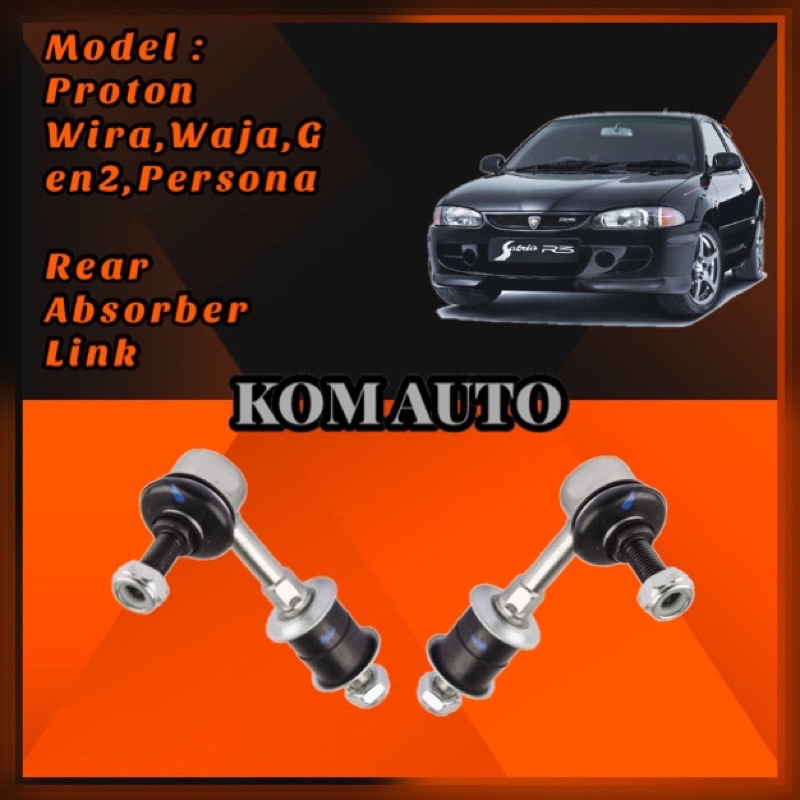 Proton Wira, Waja, Persona, Gen2 Rear Absorber Stabilizer Link | Shopee ...