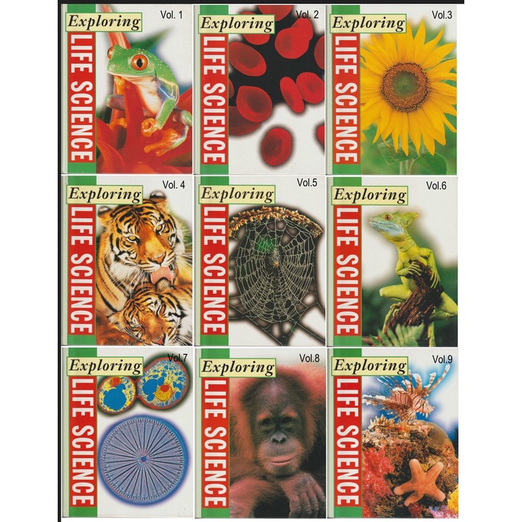 Exploring Life Science (Volume 1 to 9) | Shopee Malaysia