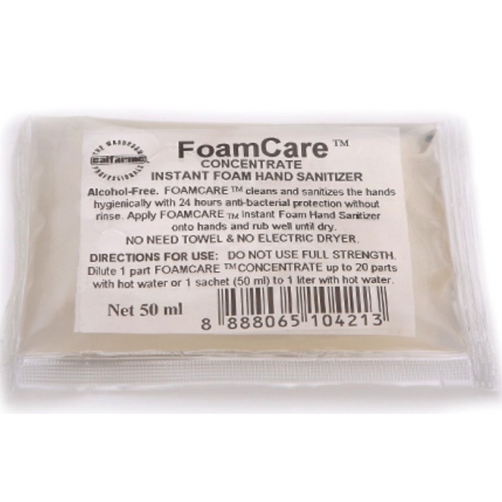 FOAMCARE™ Concentrate All-in-one Sanitiser Refill Sachet 2x 50ml ...