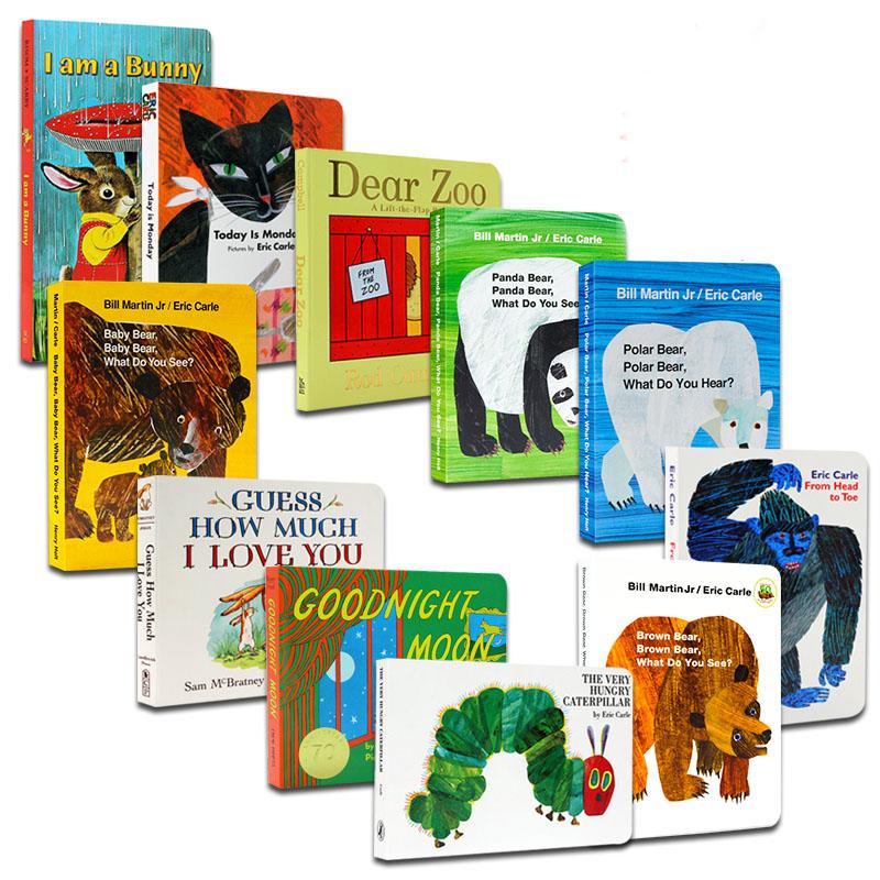 [Littlebookz] Very Hungry Caterpillar / Eric Carle / Dear Zoo / Brown ...