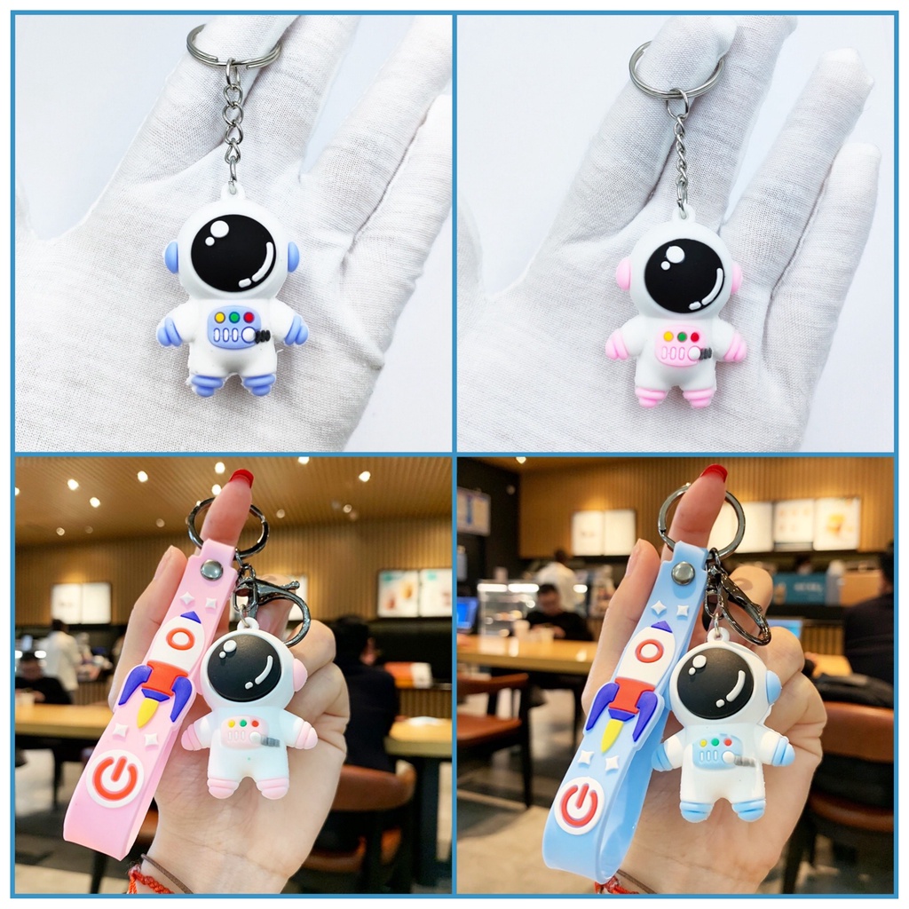 Ready Stock Keychain Angkasawan Popular Astronaut Keychain Cute Design ...