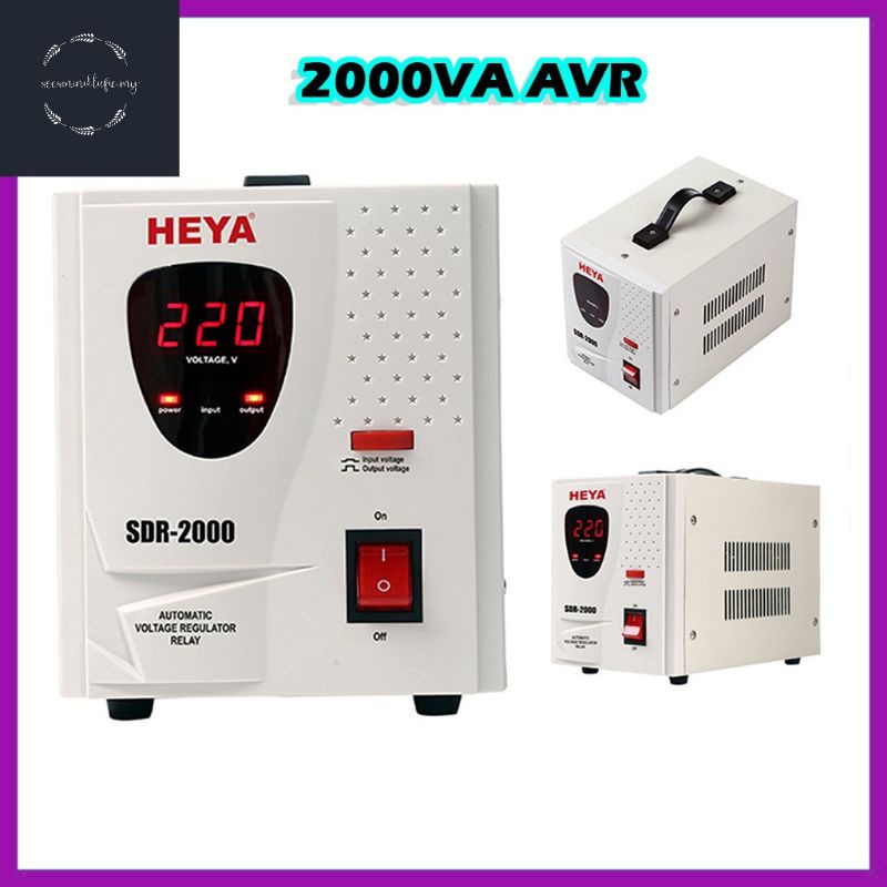AVR Automatic Voltage Regulator Relay Type : Voltage Stabilizer Power ...