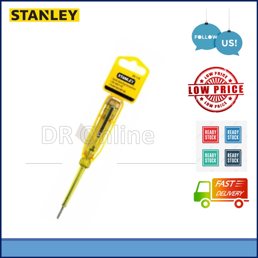 Stanley Test Pen ~ 100 - 500V (Original) | Shopee Malaysia