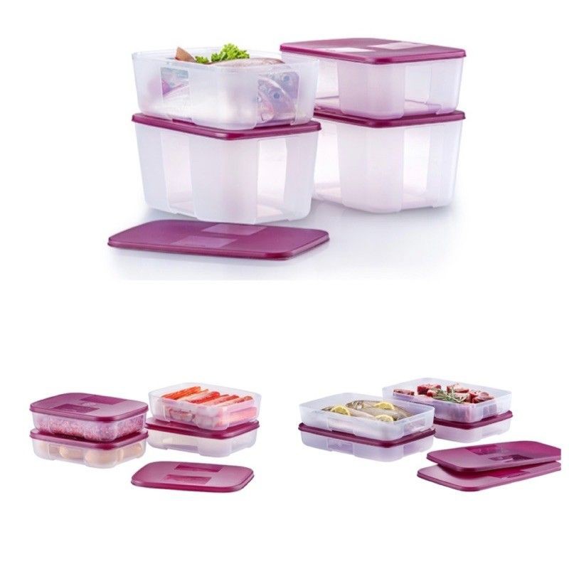 Tupperware freezermate Maroon 550ml / 1.5L / 2.3L / 5.6L | Shopee Malaysia