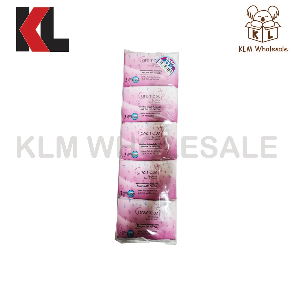 Caremate Pocket Tissue (30 PacketS) | Shopee Malaysia