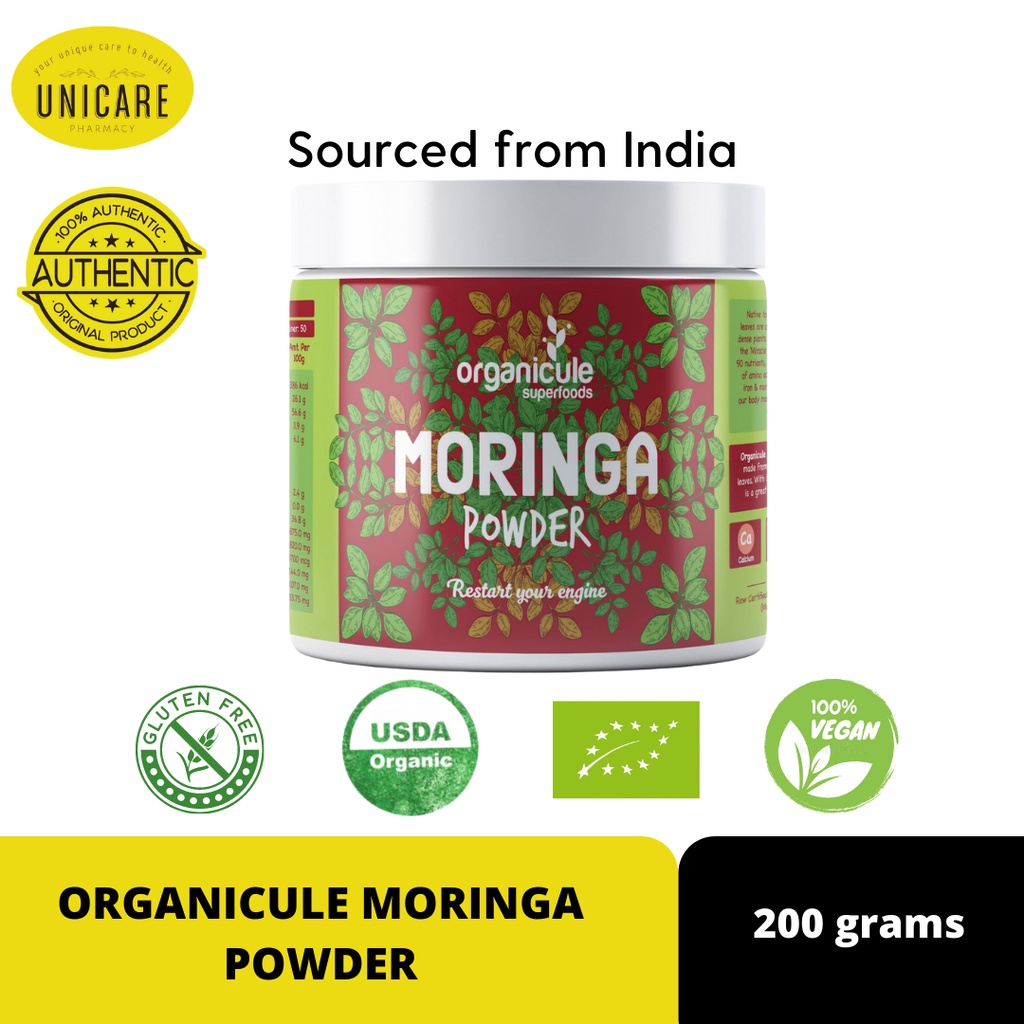 ORGANICULE MORINGA POWDER 200G | Shopee Malaysia
