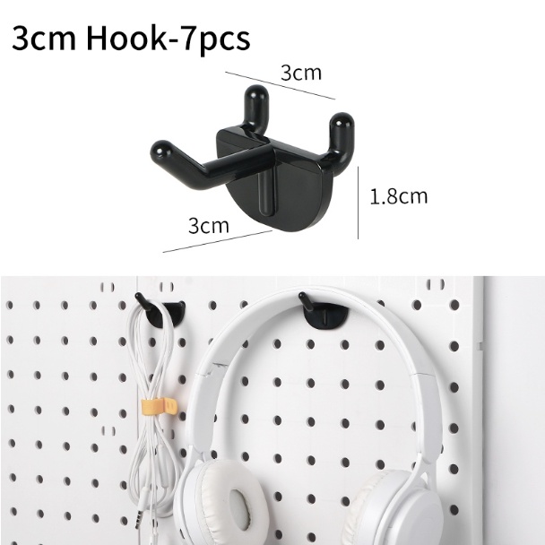 🇲🇾 Ready Stock Pegboard Perforated Display Board Wall Display Rack Peg ...