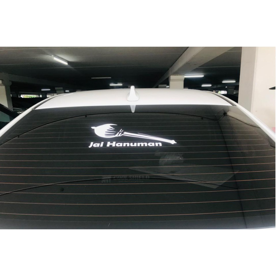 GOD HANUMAN'S GADA, CAR STICKER, BONET,REAR MIROR,SIDE MIROR,BIKE,LORI ...