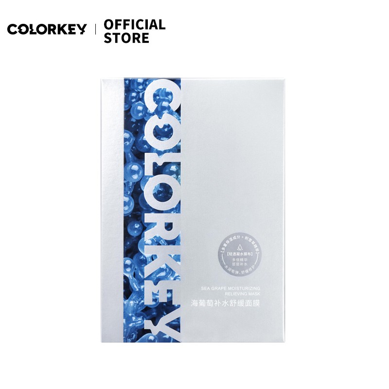 Colorkey Sea Grape Moisturizing Relieving Mask Cleansing Moisturizing ...