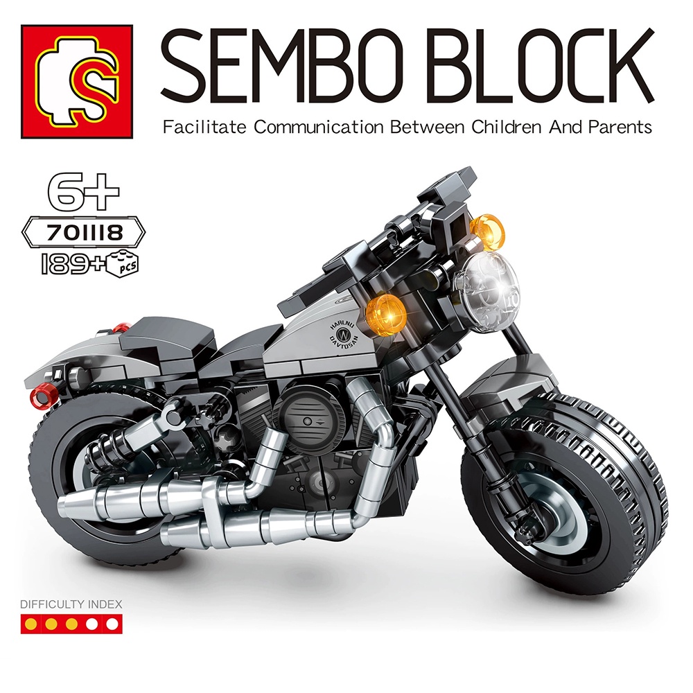 Sembo Block Enjoy the Ride Technique Bike Motorcycle Motor Bike Iron ...