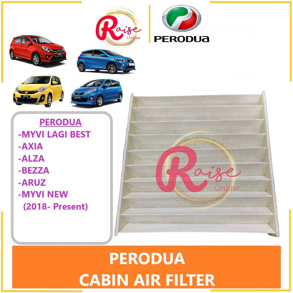 PERODUA ALZA AIR COND FILTER | Shopee Malaysia