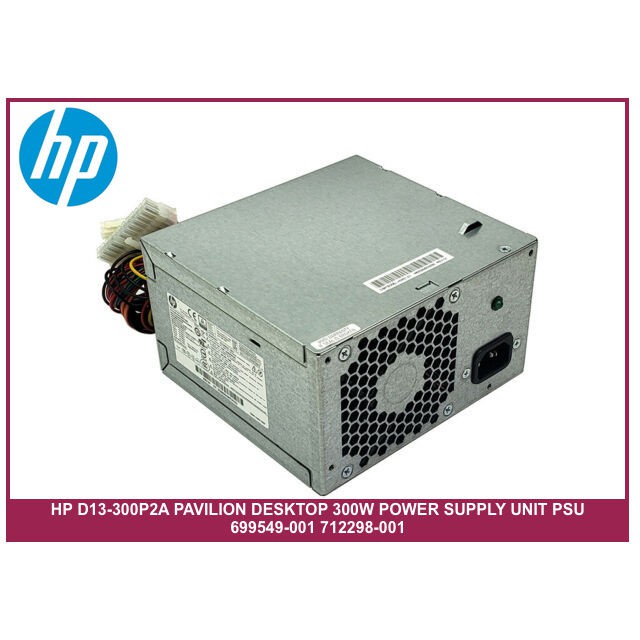 HP D13-300P2A PAVILION DESKTOP 300W POWER SUPPLY UNIT PSU 699549-001 ...