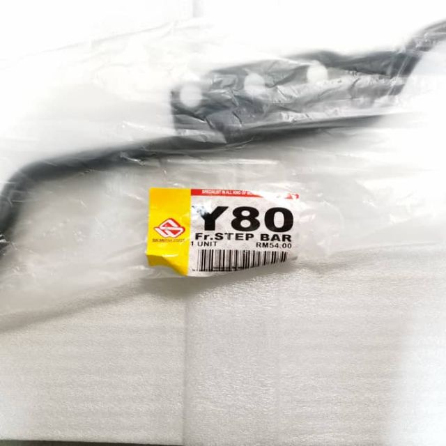 YAMAHA Y80 Y 80 Y-80 FRONT STEP BAR STEP KAKI DEPAN HEAVY DUTY FOOTREST ...