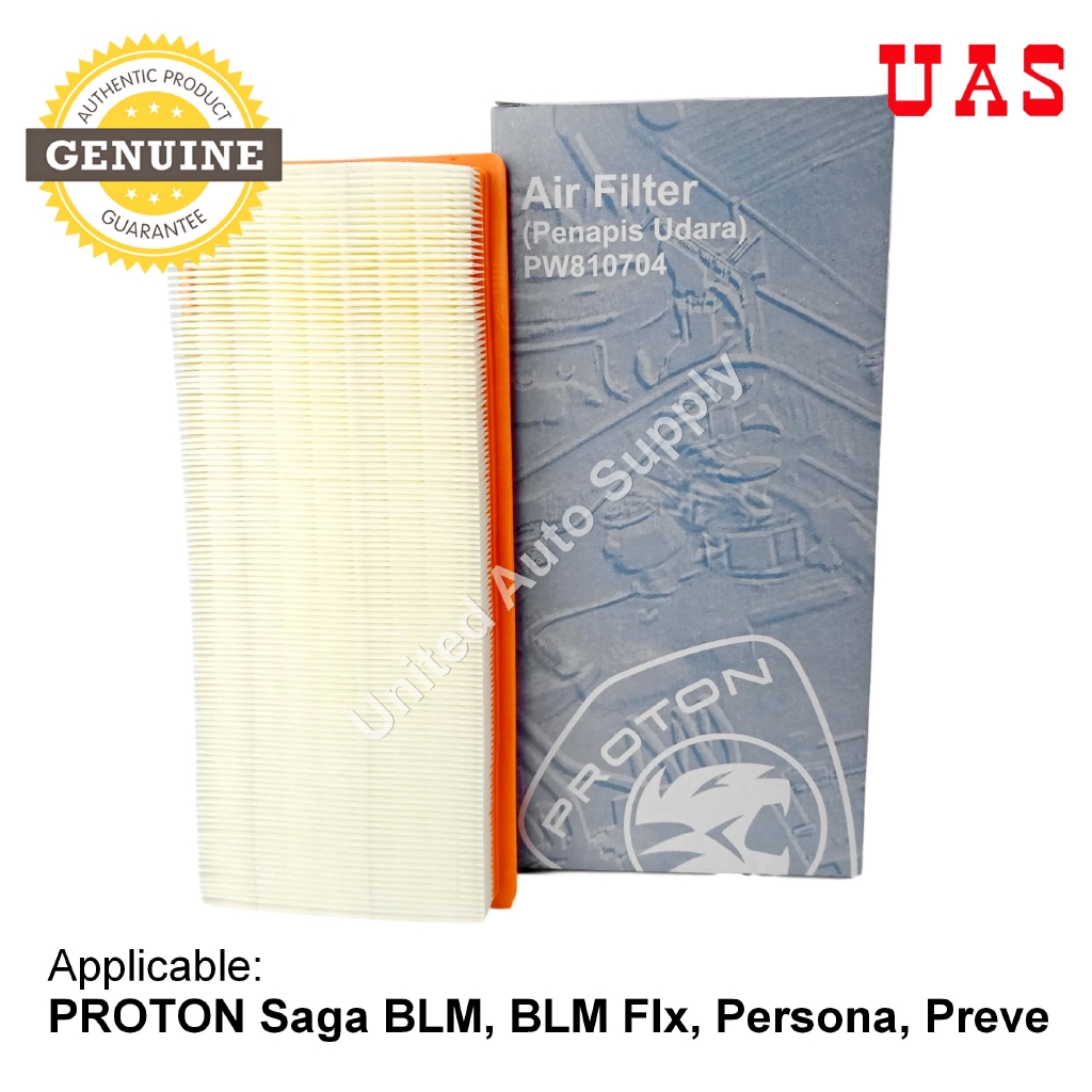 PROTON Air Filter PW810704 for PROTON Saga BLM, BLM Flx, Persona, Preve ...