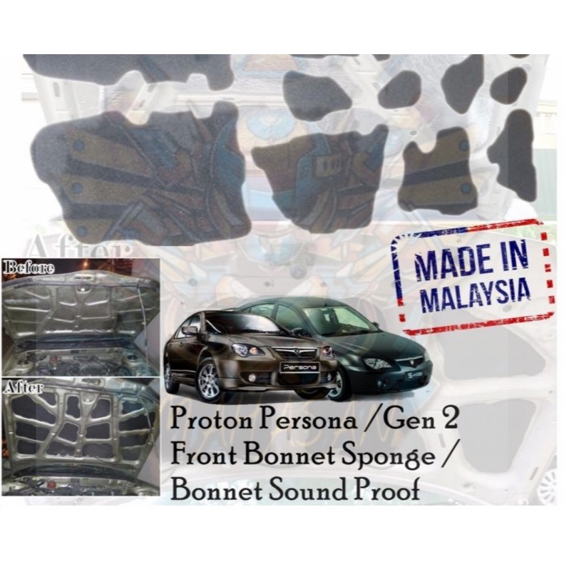 front sponge bonet Gen 2,span bonet depan proton Gen 2 | Shopee Malaysia