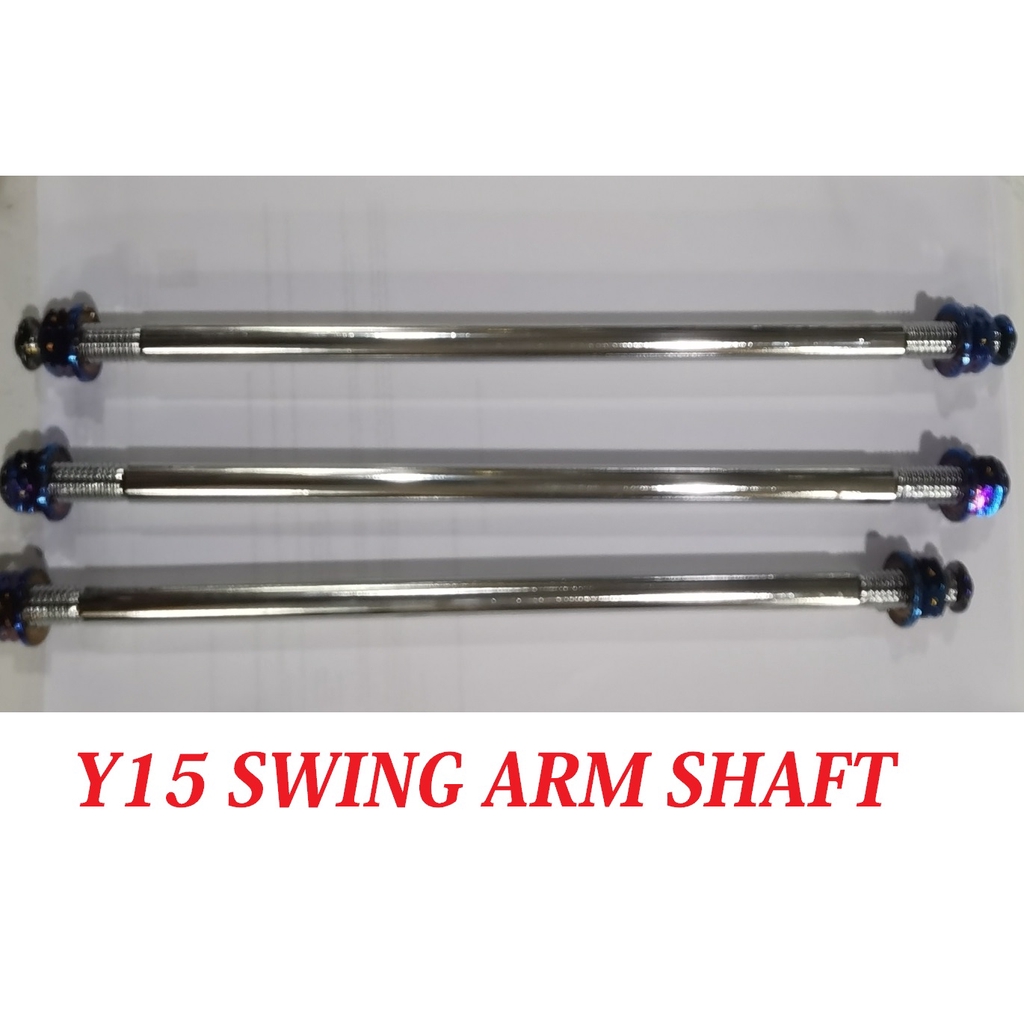 Y15 SWING ARM SHAFT -TITANIUM 12MM X285MM DOUBLE NUT | Shopee Malaysia