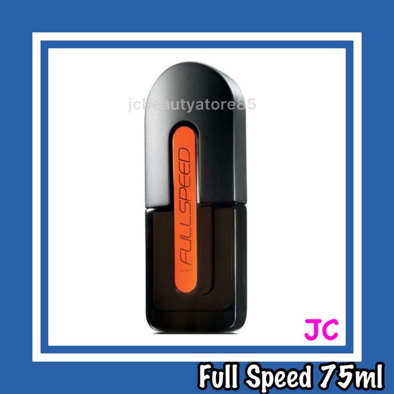 FULL SPEED Eau de Toilette SPRAY 75ml / AVON Minyak Wangi Lelaki ...