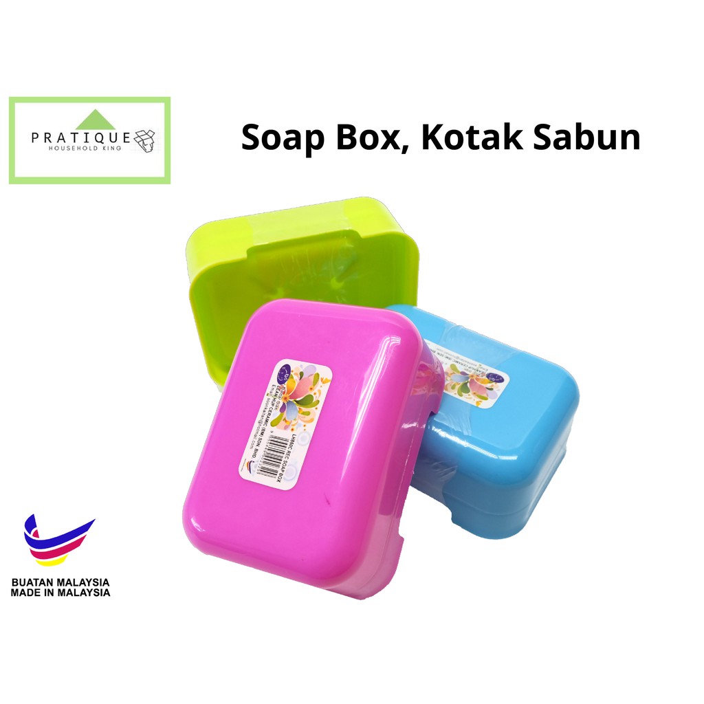 Plastic Soap Box with Cover/ Peti Sabun Plastik/Kotak Sabun/Soap ...