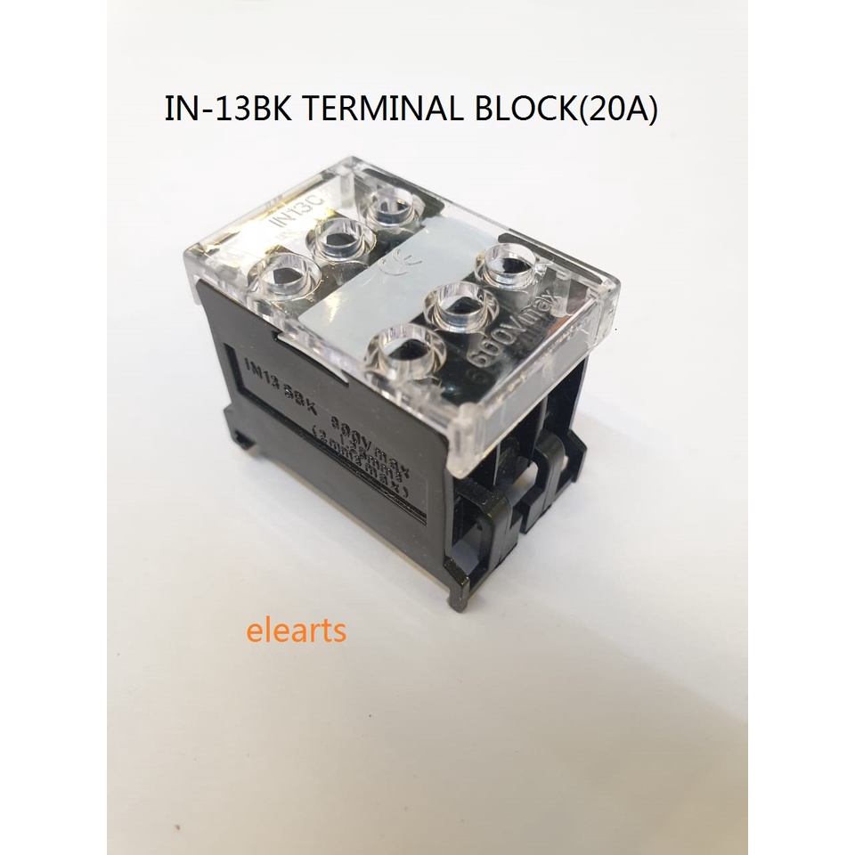 IN-13BK(20A) / IN-30BK(50A) / IN-411SC(60A) / IN-60BK(90A) TERMINAL ...