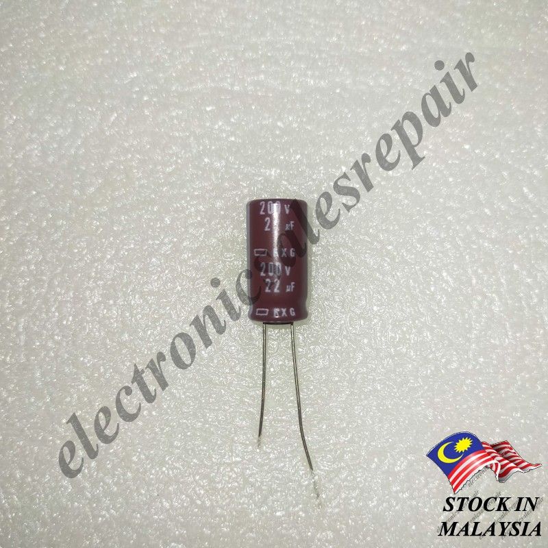 22uF Aluminum Electrolytic Capacitor 100v 200v 250v 350v 400v 450v | Shopee Malaysia