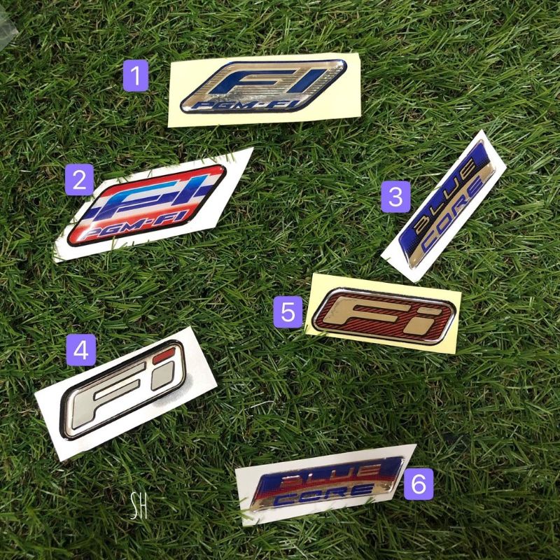 HONDA FI STICKER TEBAL - STICKER [FI] FUEL INJECTION - SAMA MACAM ...