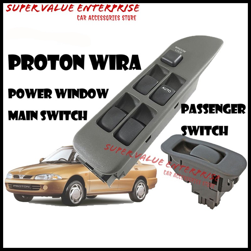 Proton Wira Power Window Main Switch / Passenger Switch | Shopee Malaysia