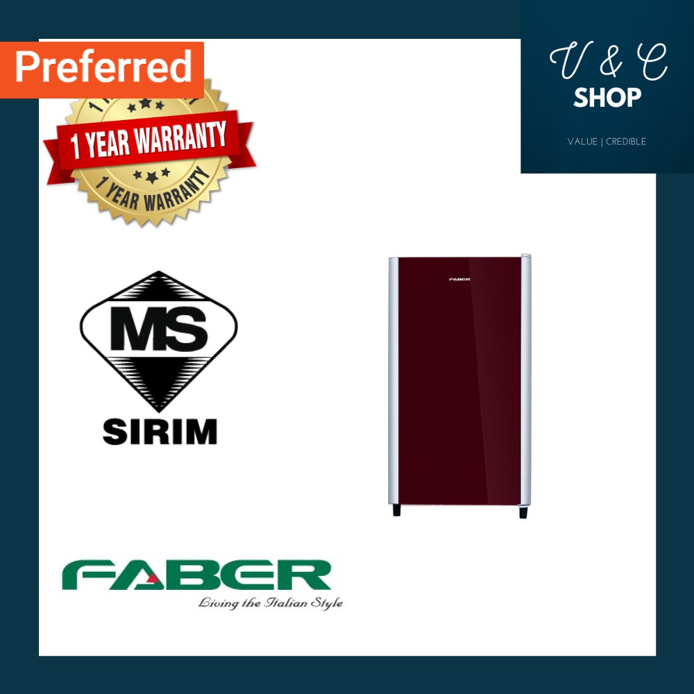 FABER REFRIGERATOR 150L SINGLE DOOR REFRIGERATOR FRIDGE FRIGOR 168 RD ...