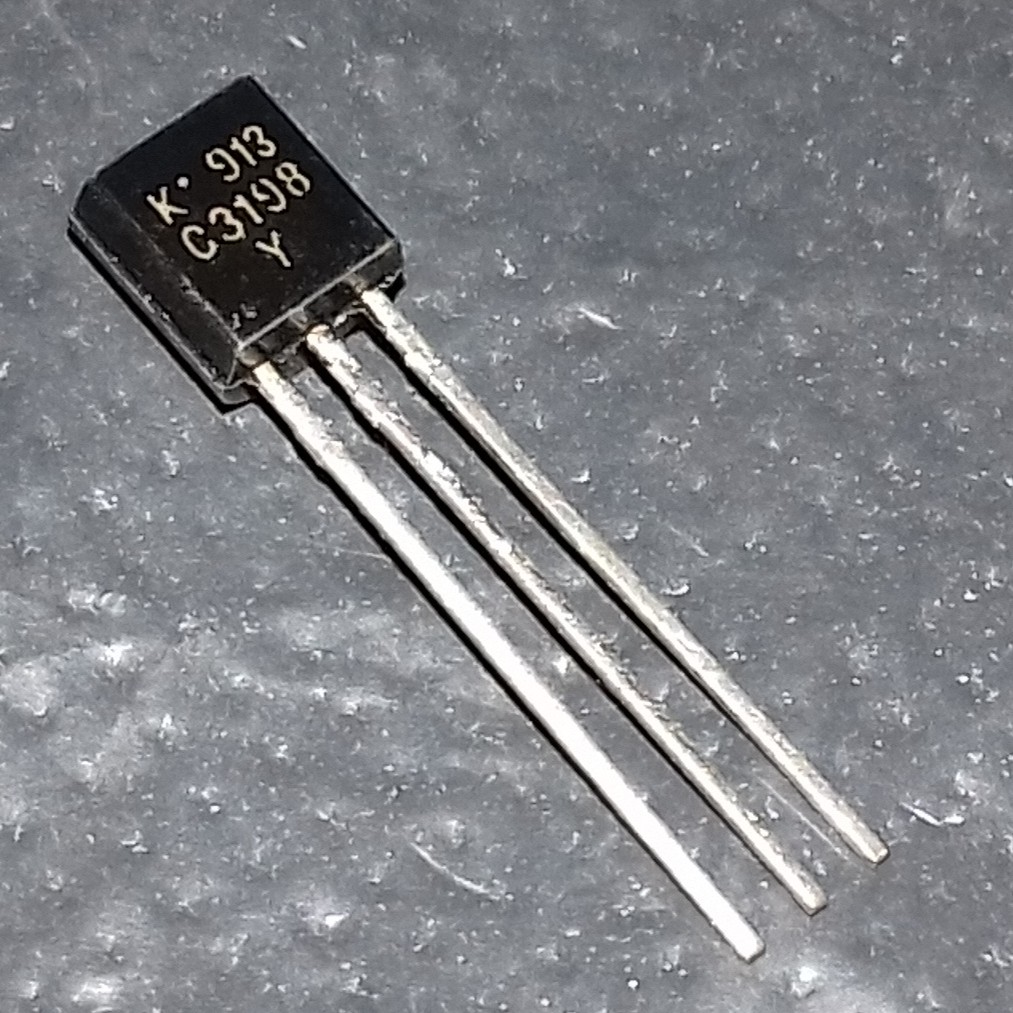 (1602)(1603) 2SA1266 2SC3198 A1266 C3198 0.15A 50V TO-92 PNP NPN BIPOLA ...