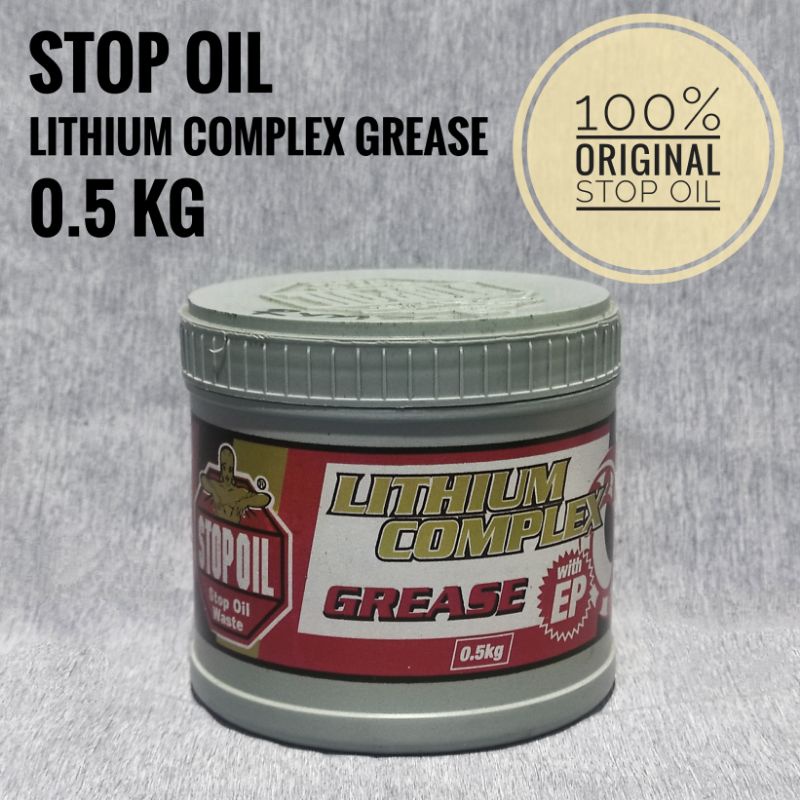 STOP OIL Lithium Complex Grease 0.5kg | Bearing Grease Lubricant ...