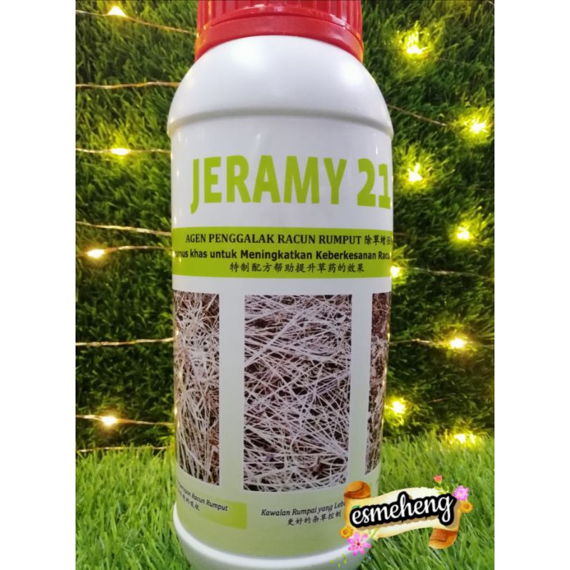 1L Jeramy 21 / Pereput Jerami / Penyubur Tanah / Kawalan Rumput ...