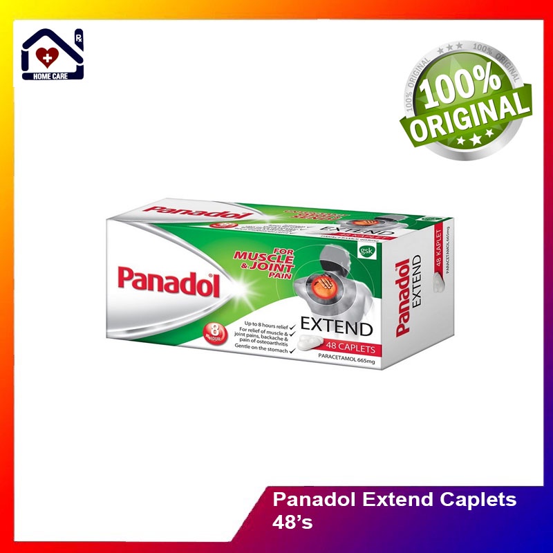 Panadol Extend Paracetamol 665mg 48s | Shopee Malaysia
