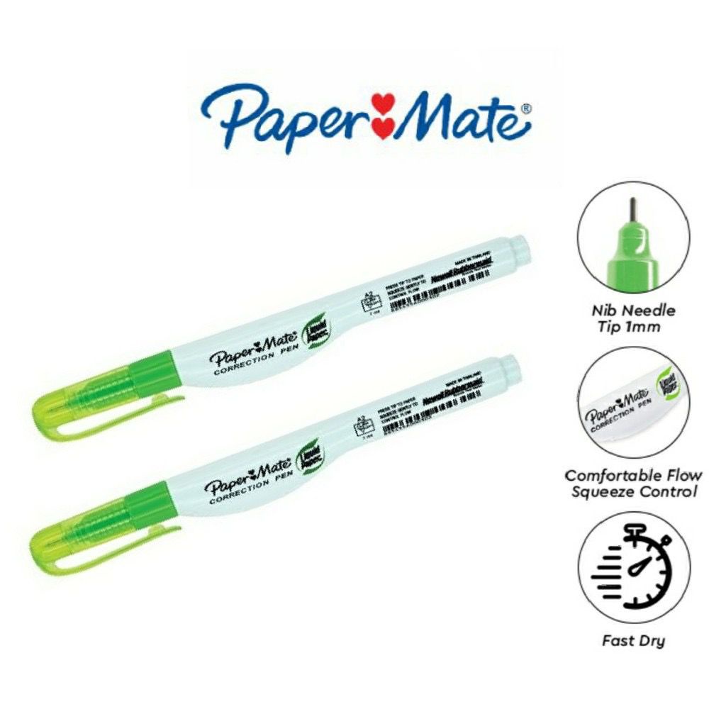 Paper Mate Correction Pen 5ml / 7ml | Shopee Malaysia