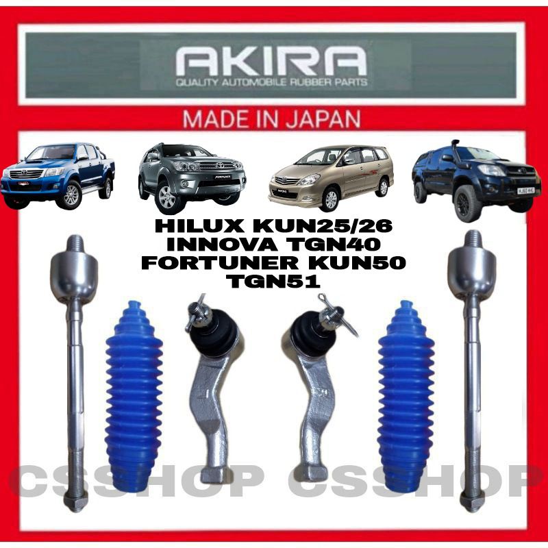 TOYOTA HILUX KUN25 / 26 , INNOVA TGN40 , FORTUNER TGN51 KUN50 RACK END ...