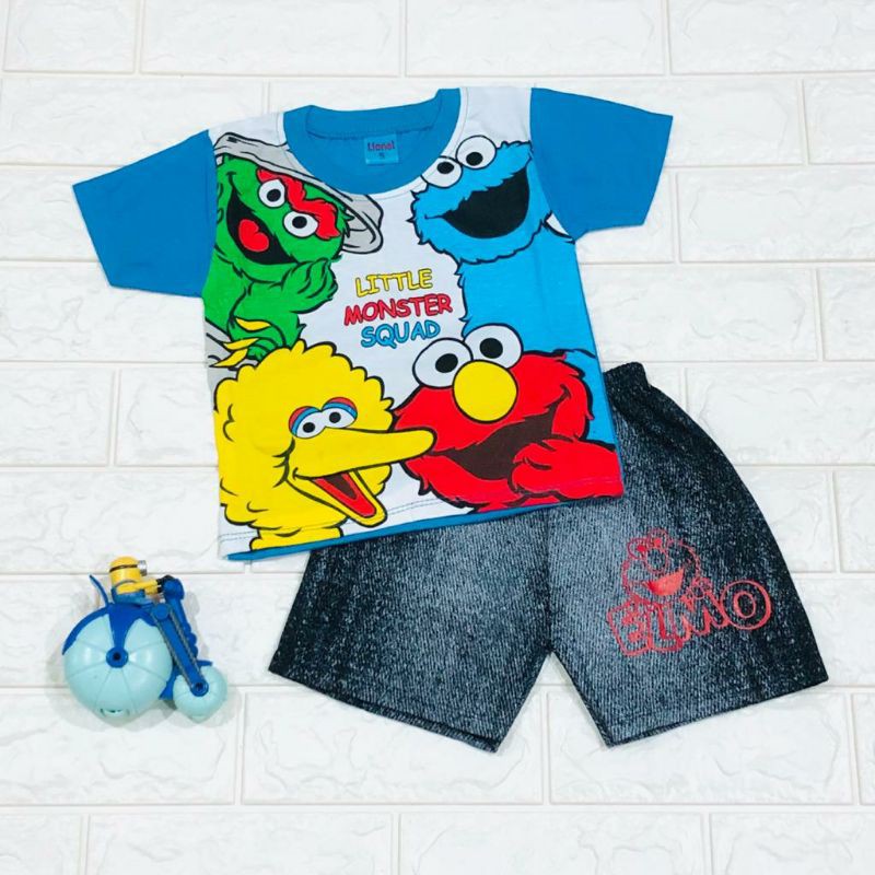 Elmo Friends TC 1-5 Years Old Boys Suits | Shopee Malaysia