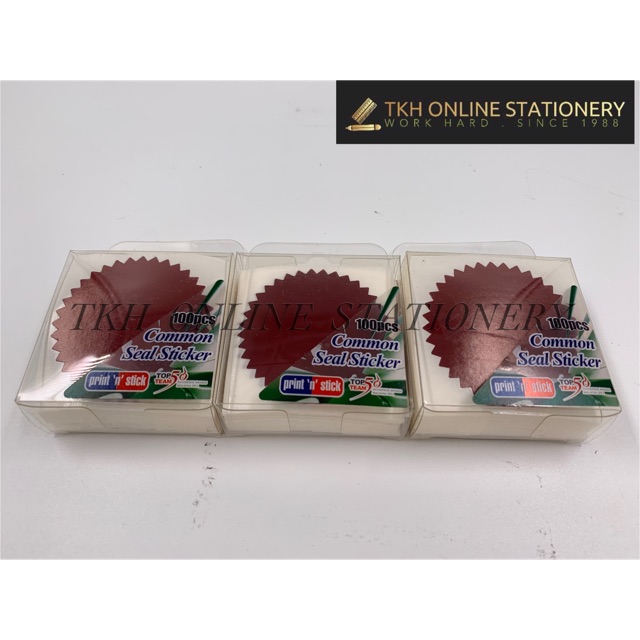 Common Seal Sticker 100pcs/pkt | Shopee Malaysia