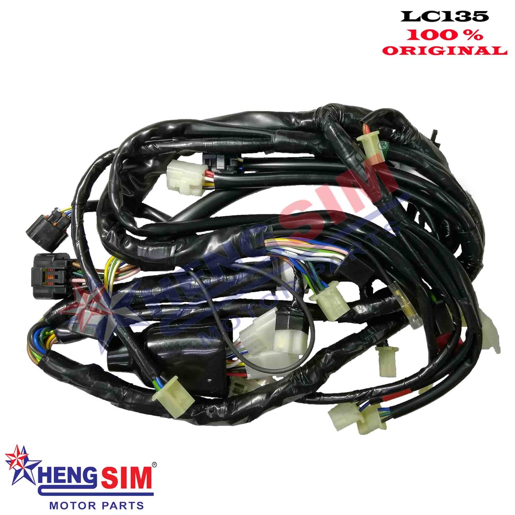 LC135 V1 (ORIGINAL) 55D WIRING BODY WIRE HARNESS FULL SET YAMAHA ...