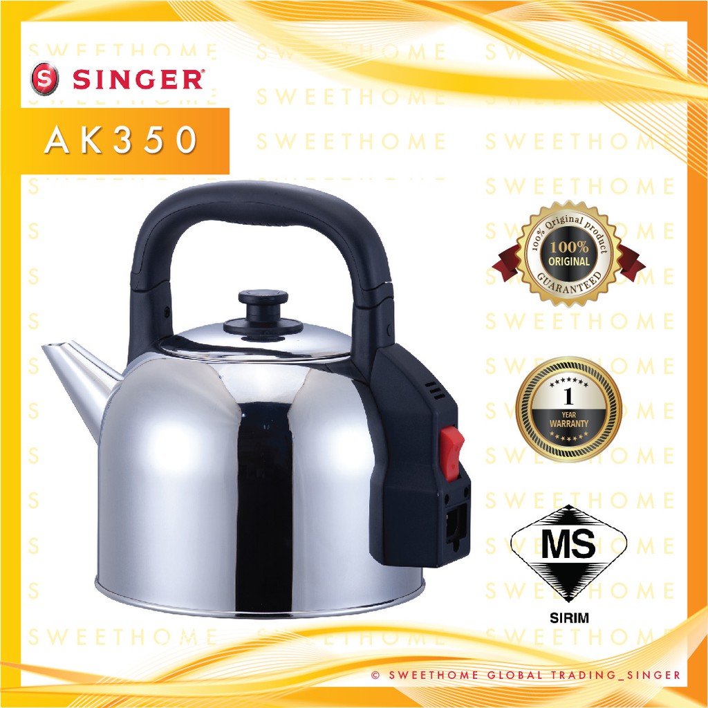Singer AK350 5.0L Electric Kettle | Shopee Malaysia