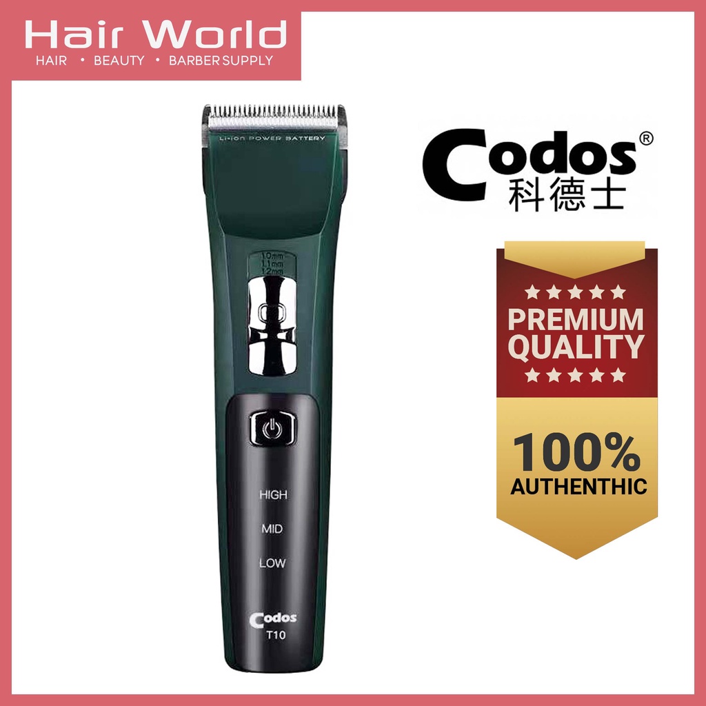 Codos Professional Cordless Hair Clipper T10 | Shopee Malaysia