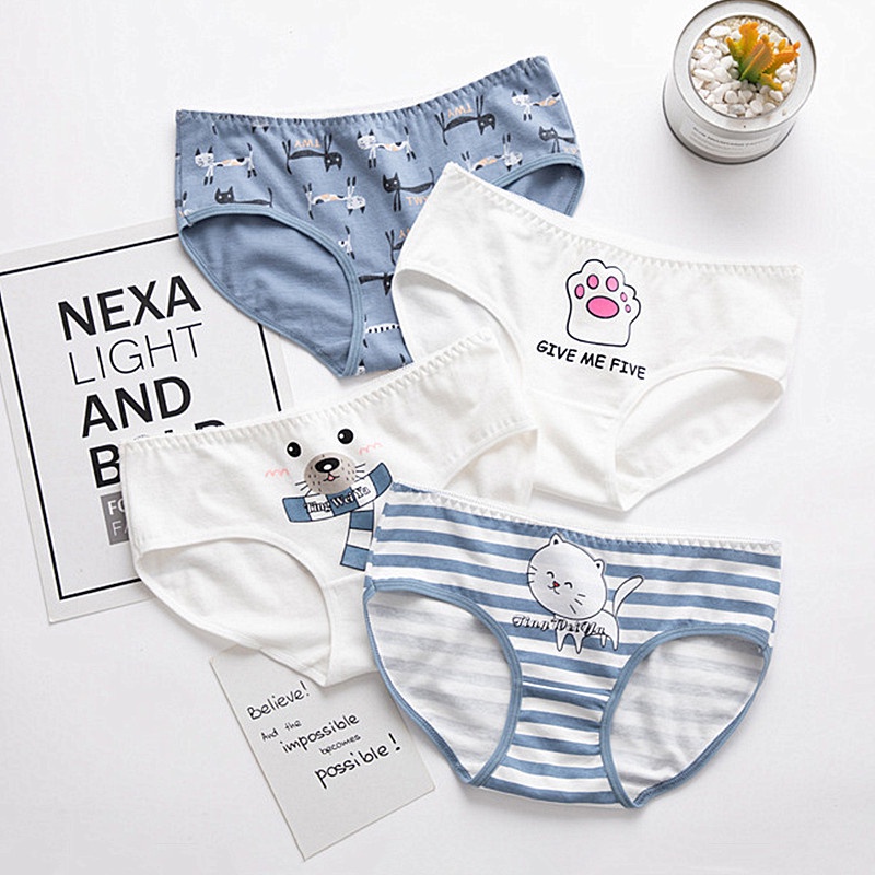 🇲🇾Student Cute Cartoon Panties / Girl Panties / Underwear / Seluar Dalam / Youngster Panties ...