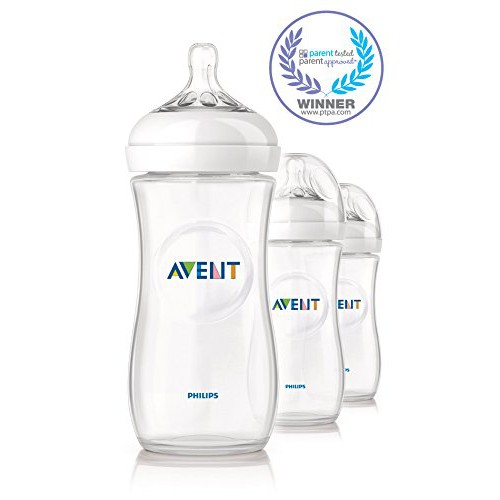 ORIGINAL PHILIPS AVENT 1PC Anti-Colic 11oz Natural Baby Feeding Bottle ...