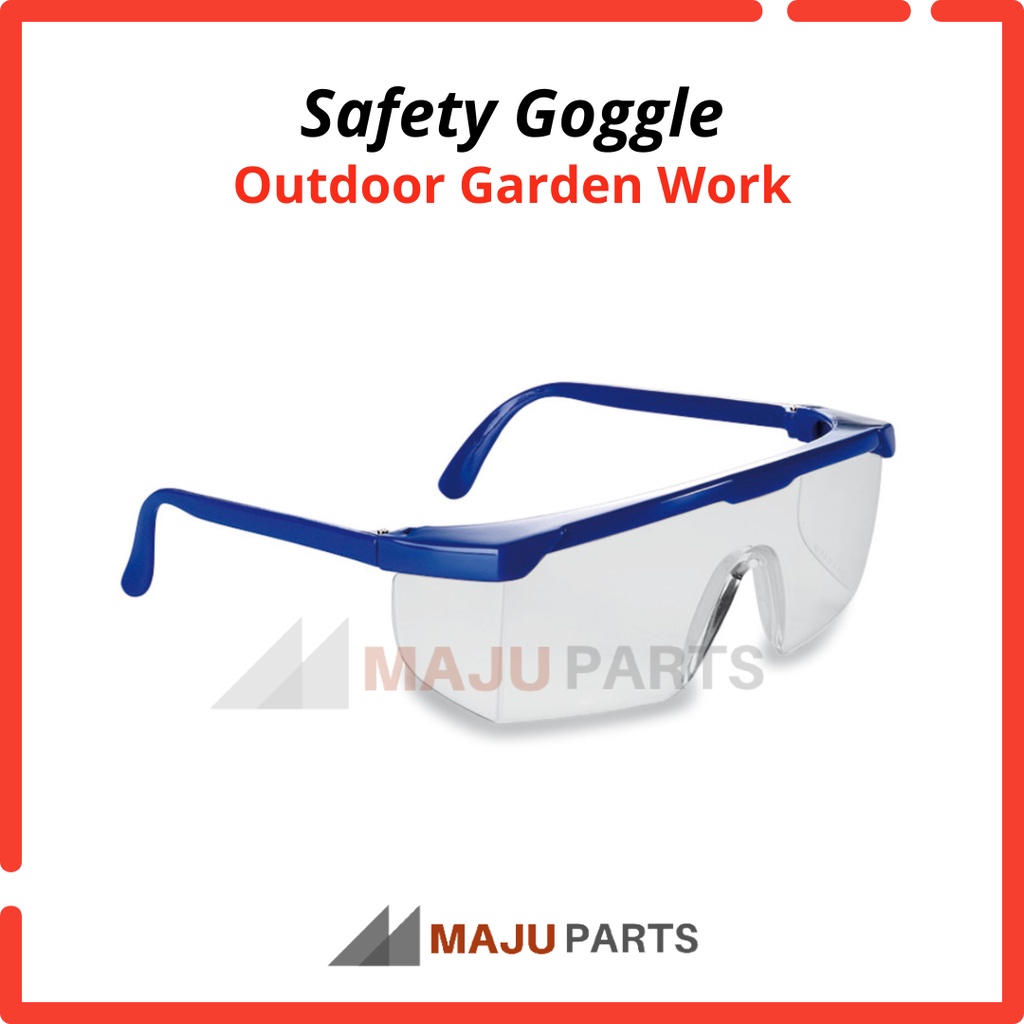 Goggle Eyewear Mesin Rumput Cermin Mata Eye Protection Safety Goggle ...