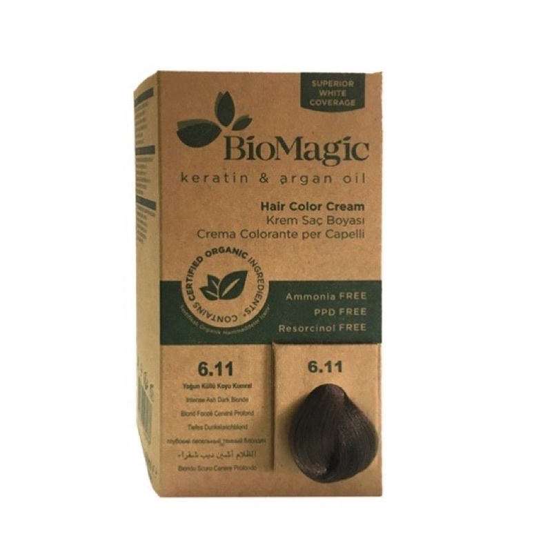 BioMagic Permanent Hair Color (Ammonia Free) | Shopee Malaysia