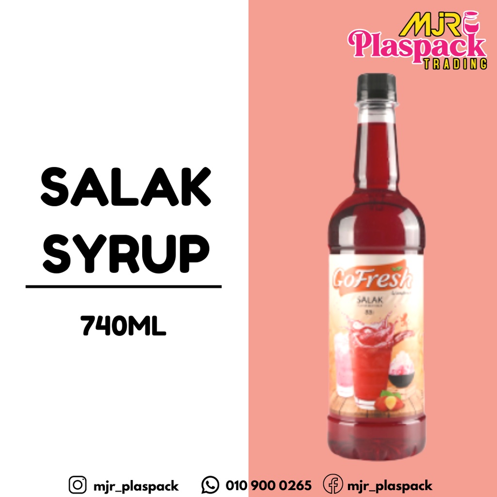 GoFresh Salak Flavoured Syrup 740ml/ Sirap ABC/ Sirap Air | Shopee Malaysia