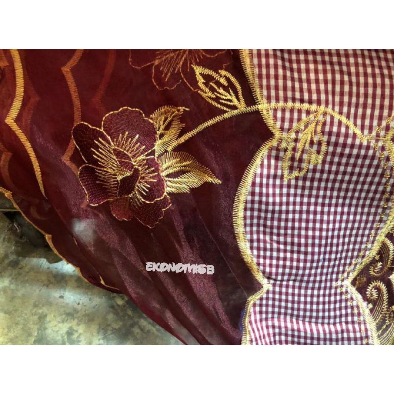 KAIN ANAK LANGSIR SULAM ORGANZA-20 INCI 🤗 | Shopee Malaysia