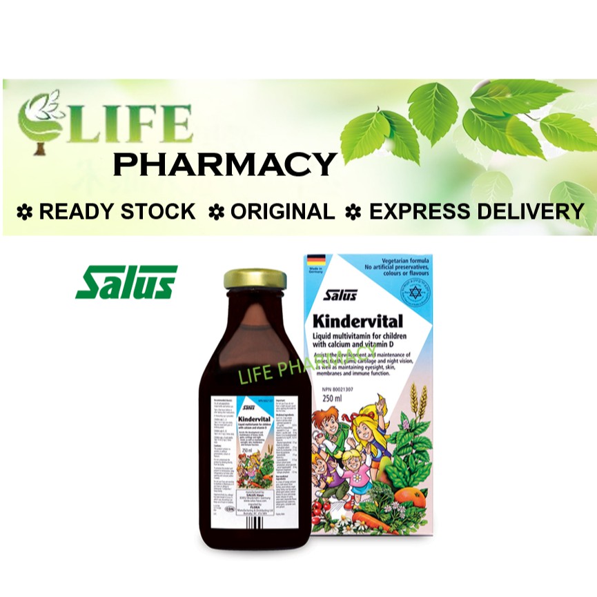 Salus Kindervital 250mL (Exp: 1/2023) | Shopee Malaysia