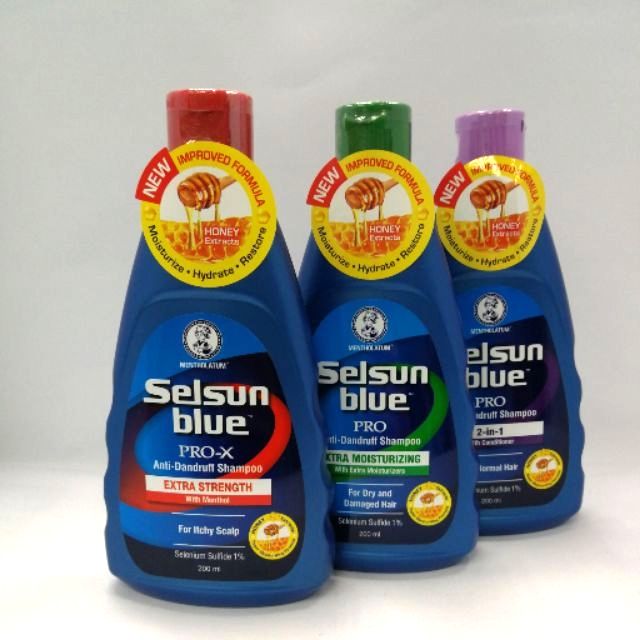 Mentholatum Selsun Blue 200ml | Shopee Malaysia